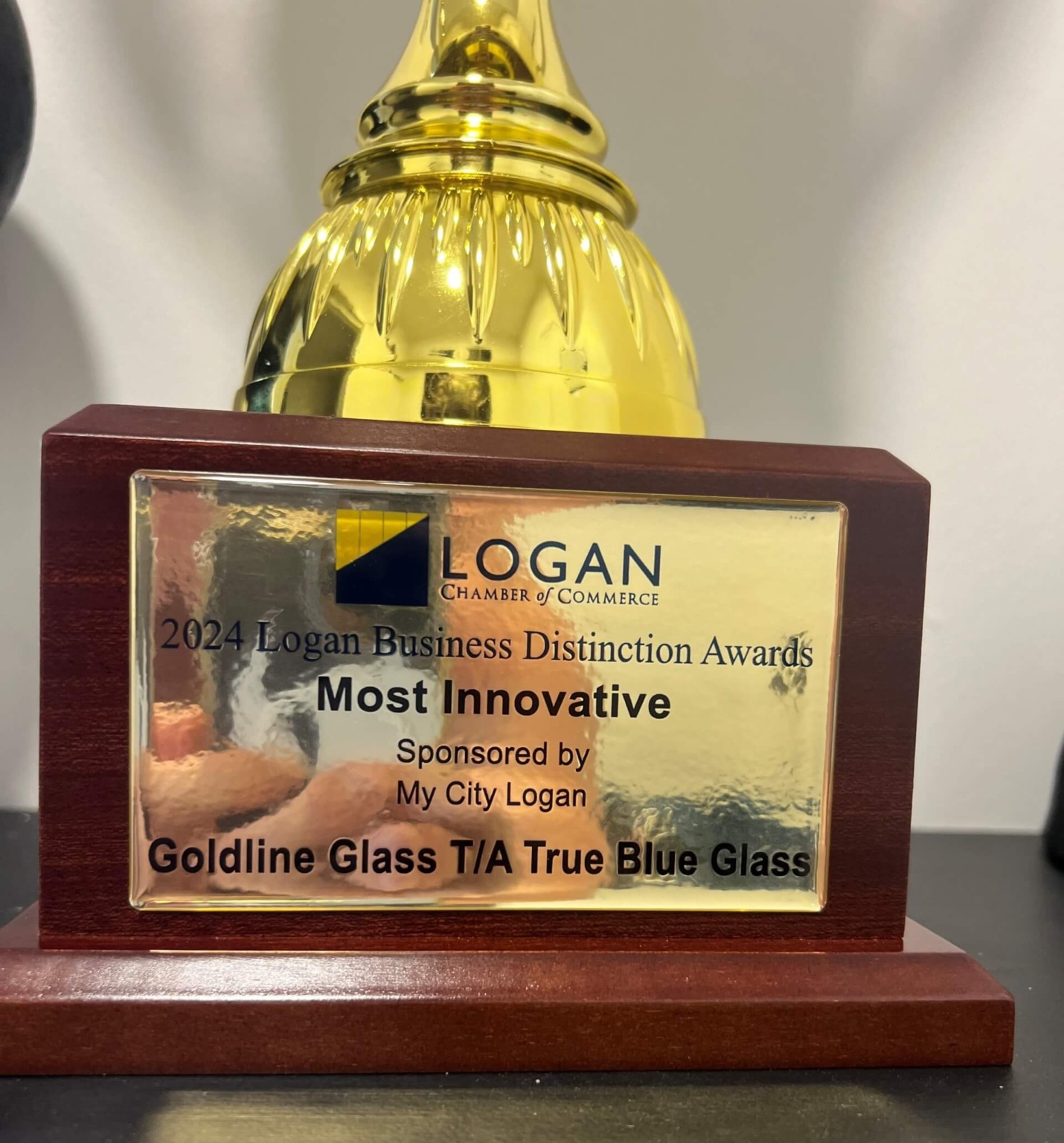 True Blue Glass Wins Major Trade Services Award at Logan Chamber of ...